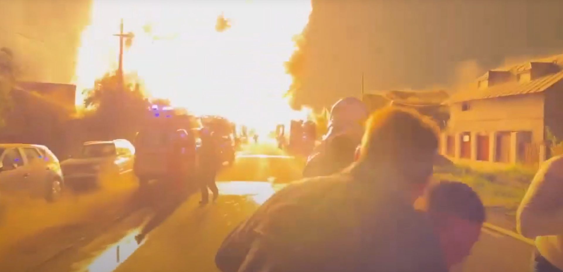 Explozie puternică, soldată cu victime, la o stație GPL de la Crevedia ...