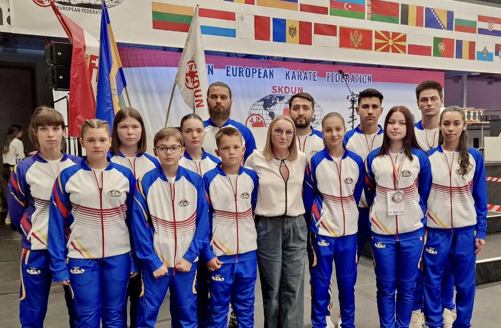 Sportivii CSO Voluntari, medaliați la Campionatul European de Karate Shotokan de la Debrețin ...