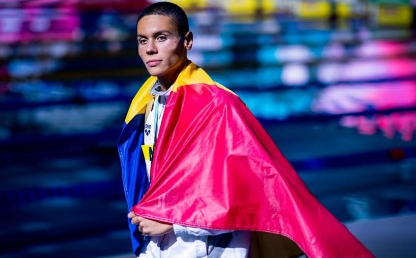 David Popovici este campion olimpic. De Ziua Imnului Național, „Deșteaptă-te, române!” a răsunat ...