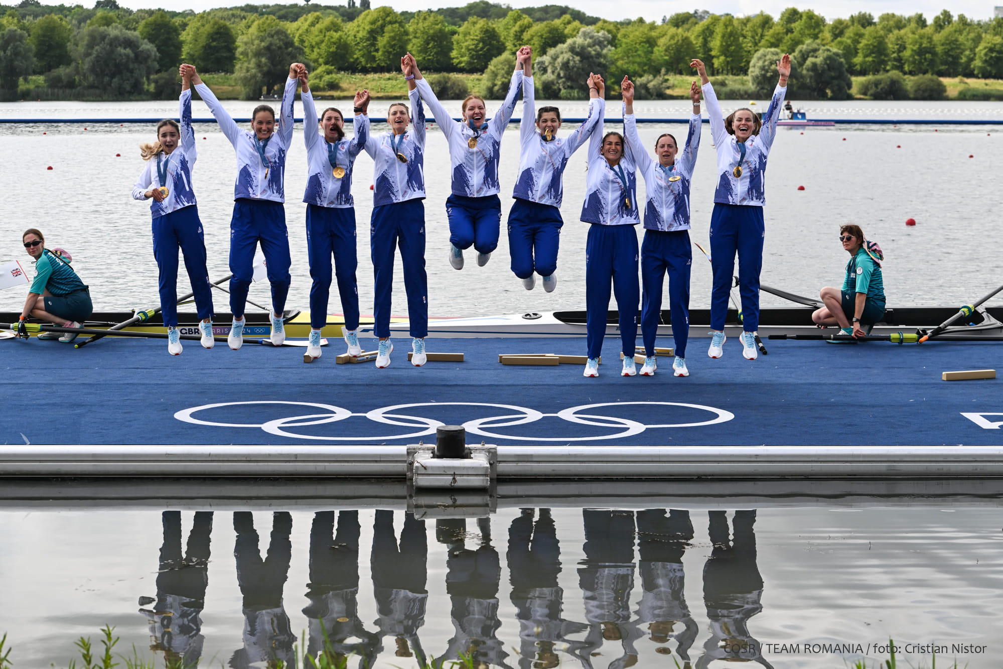 Victorie în proba regină a canotajului! Aur pentru barca de 8+1 feminin ...