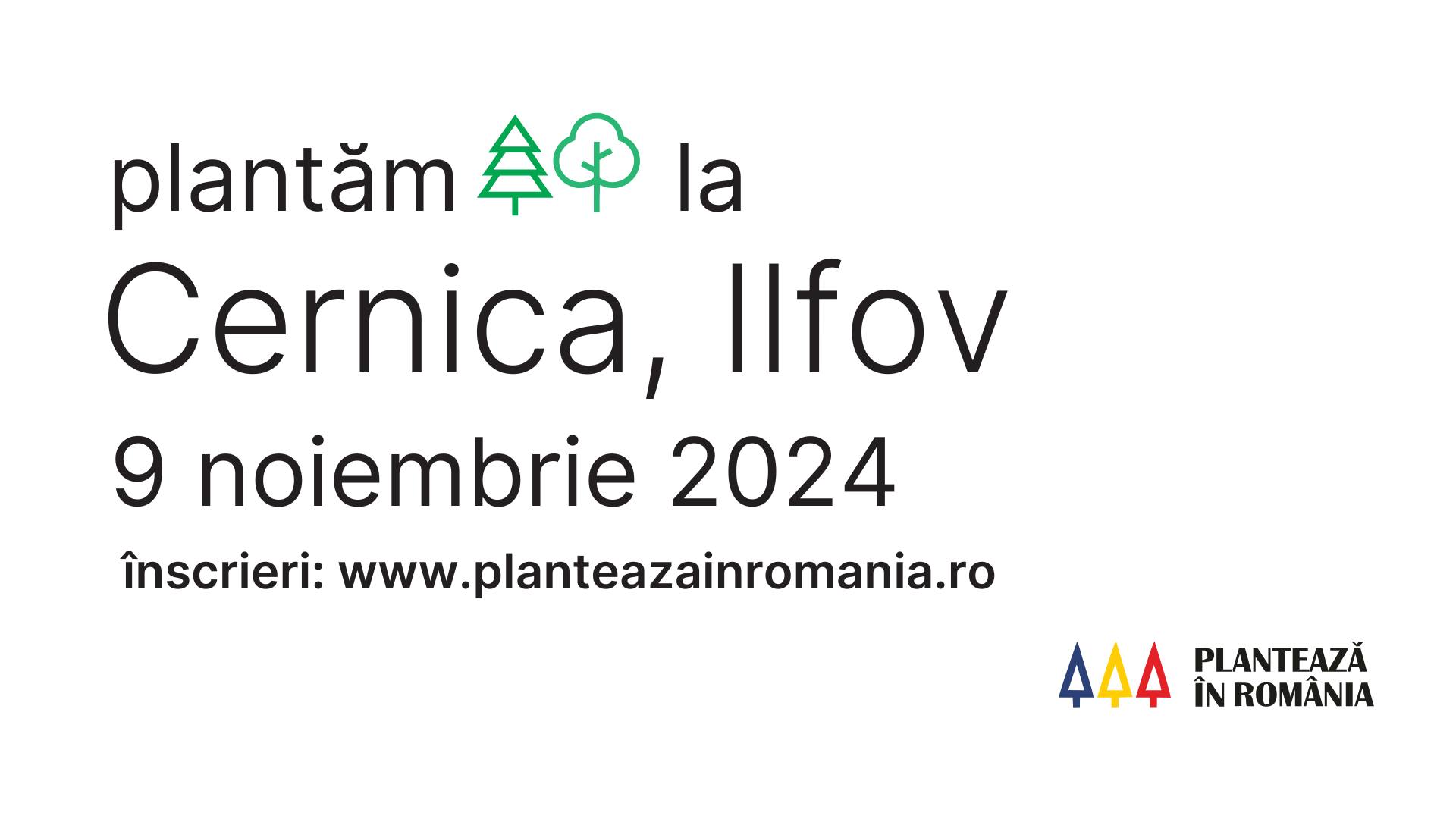 Sâmbătă, acțiune de împădurire la Cernica. Ilfovenii, invitați să ...