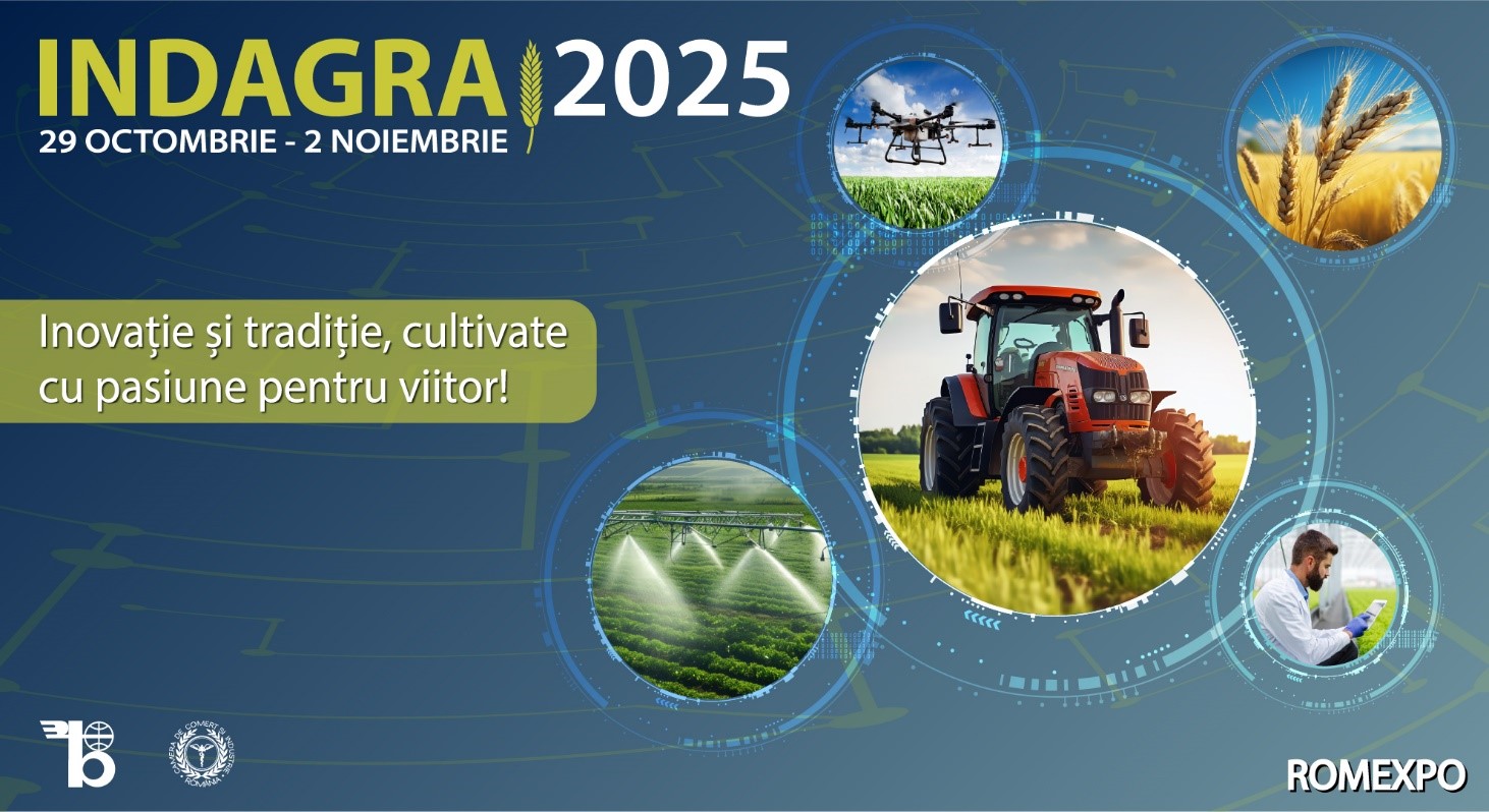 INDAGRA 2025 – Agricultura viitorului, împărțită pe domenii de ...
