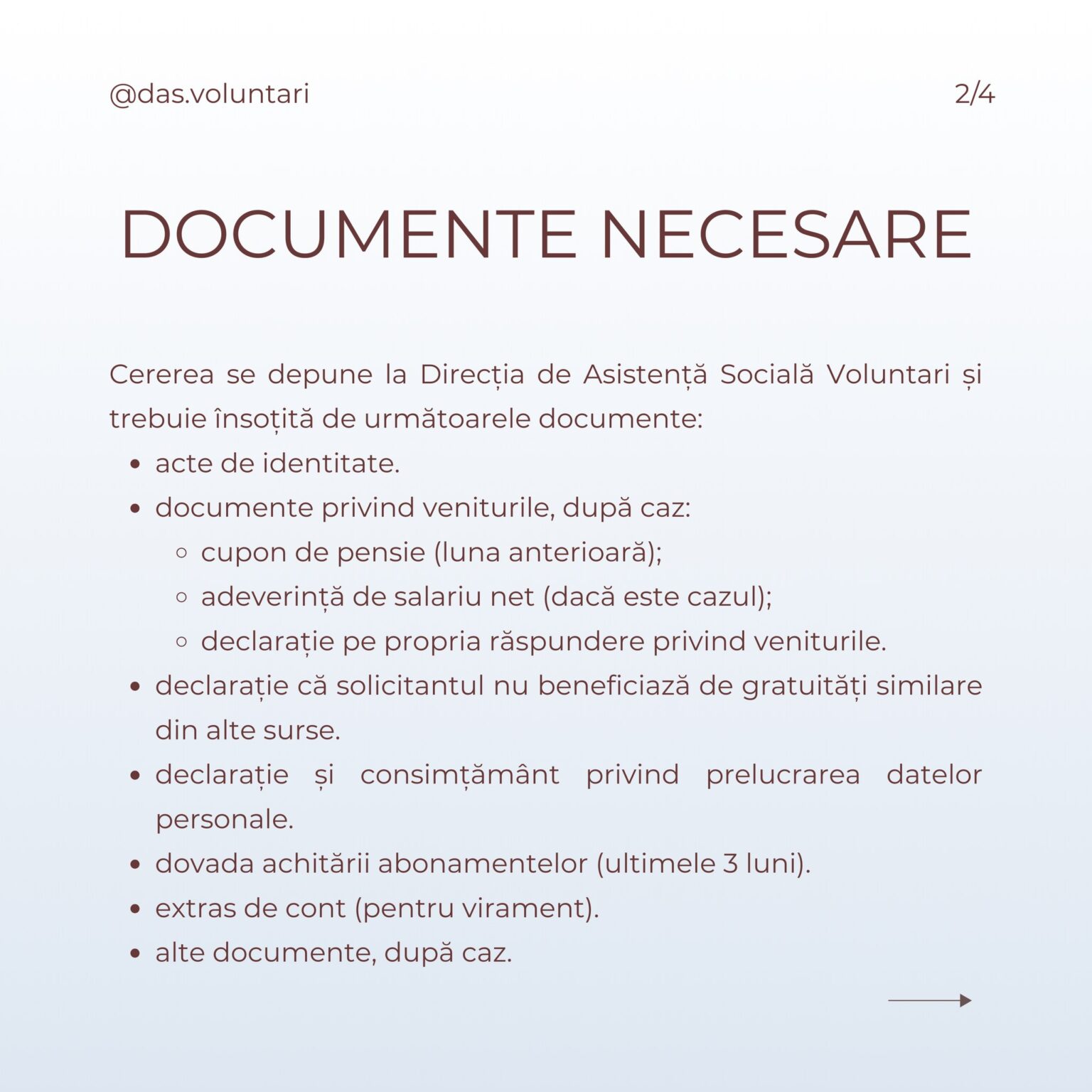 Direcția de Asistență Socială Voluntari decontează transportul public ...