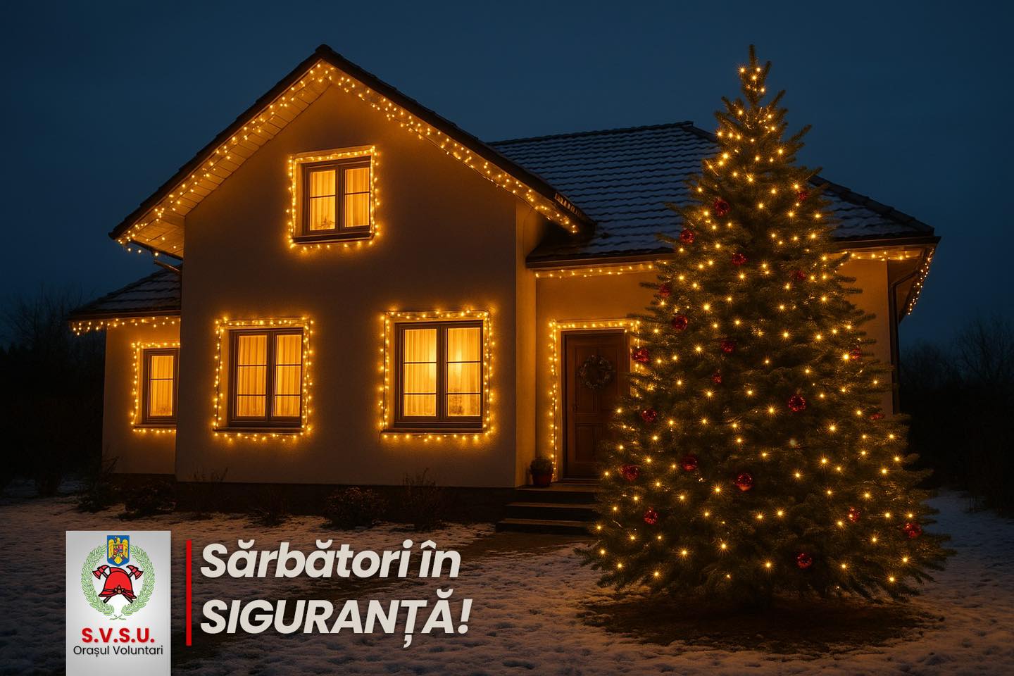 SVSU Voluntari: Atenție la instalațiile electrice de Sărbători ...
