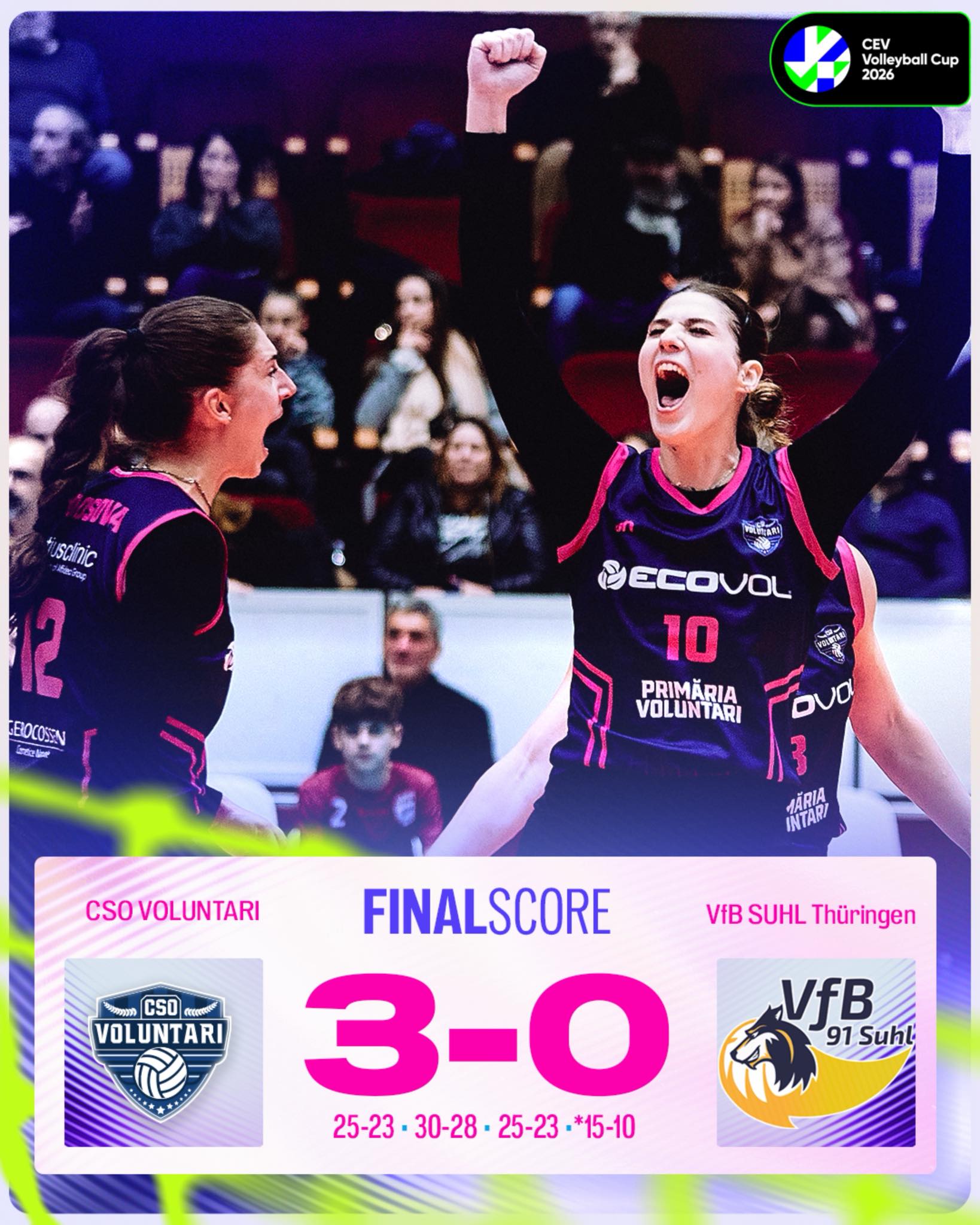 Das Comeback! Meci fabulos al voleibalistelor CSO Voluntari, care se ...