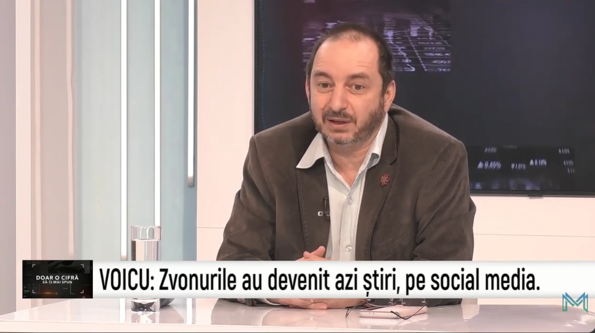 VIDEO Sociologul Bogdan Voicu la „Doar o cifră să-ți mai spun”: Presa ...